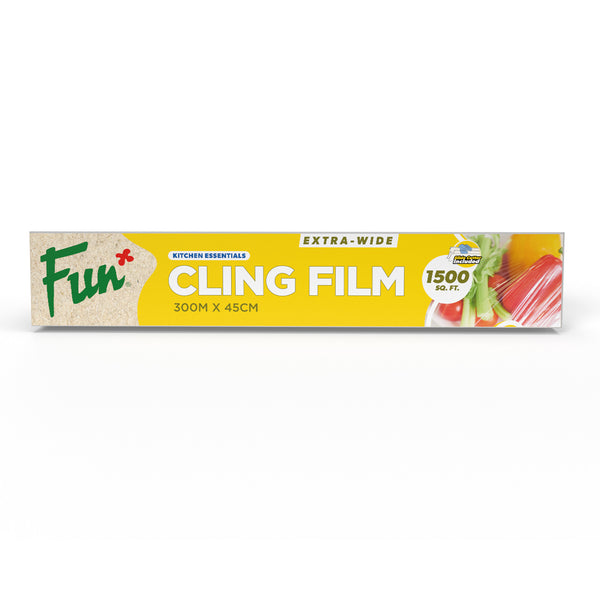 Fun® Indispensable Cling Film Wrapper 45cmx300m – Al Bayader International